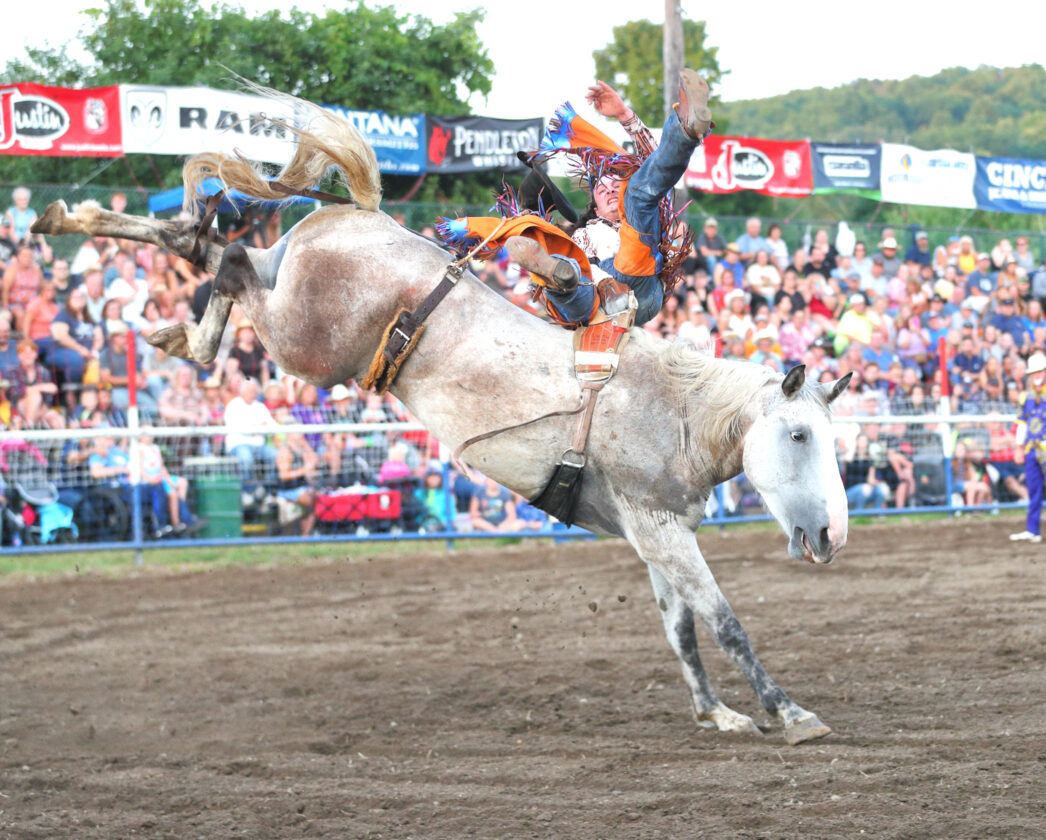 Saddle bronc riding steals the show on day 3 of Gerry Rodeo | News ...